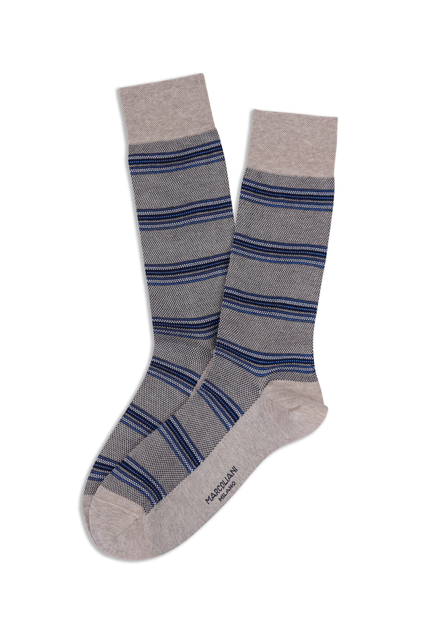 Pique Stipe Pima Cotton Socks – Gadsbys Clothing Co & BRAE by Gadsbys